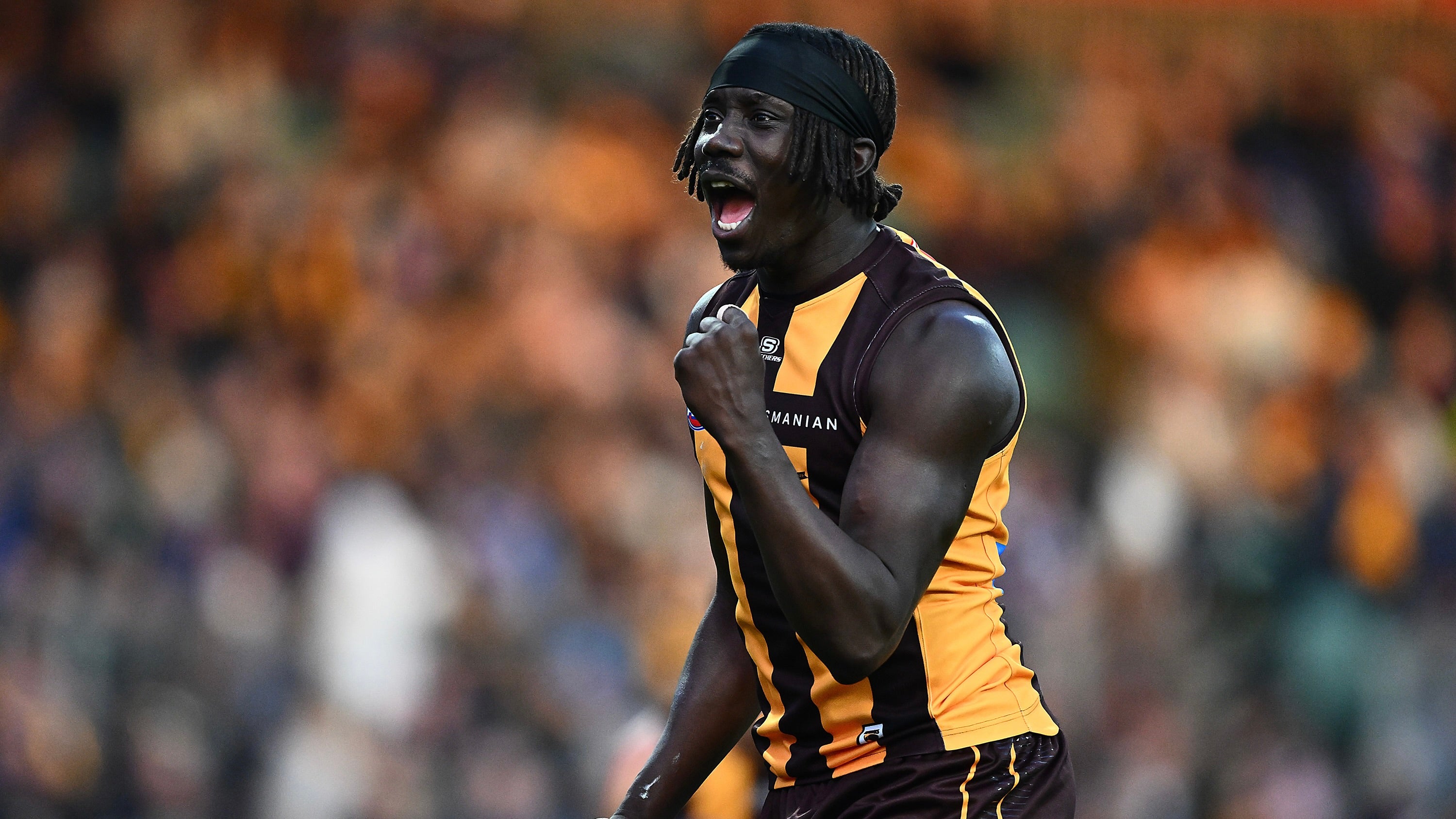 MABIOR CHOL – 100 AFL GAMES - Play AFL